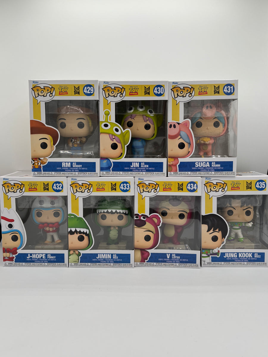 Funko Pop Tiny Tan X Toy Story Set Of 7 Pops| Collector's Cave
